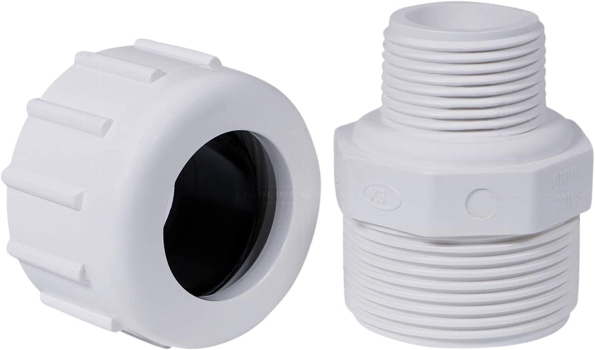 Midline Valve PVC Compression x Male Adapter Pipe Fitting – Pro ...