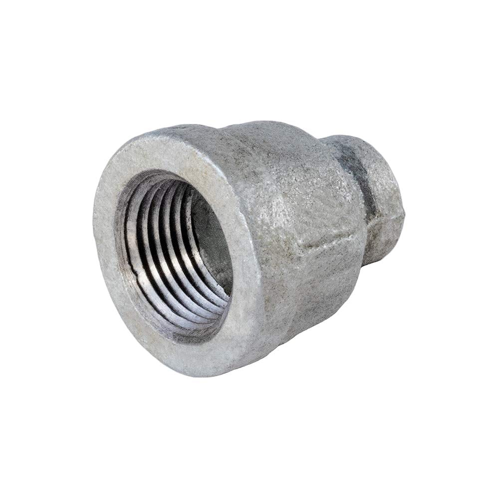Everflow Galvanized Malleable Iron Reducing Coupling – Pro Plumbing ...